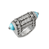 DivaLux 925 Silver Zircon Ring – Voisson