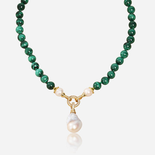 Malachite Muse Necklace – Voisson